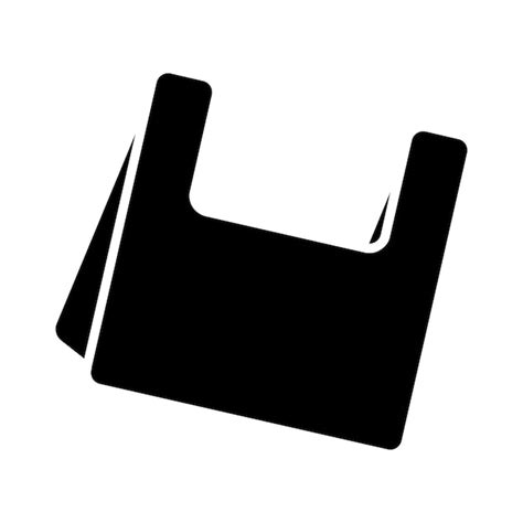 Premium Vector Plastic Bag Icon Shopping Environmental Issue Waste