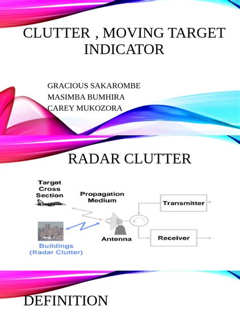 Clutter Moving Target Indicator Pdf Radar Doppler Effect