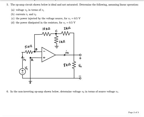 Solved The Circuit Shown In Figure Produces An 41 Off