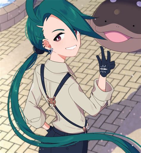 Rika And Clodsire Pokemon And More Drawn By Rikinako Danbooru