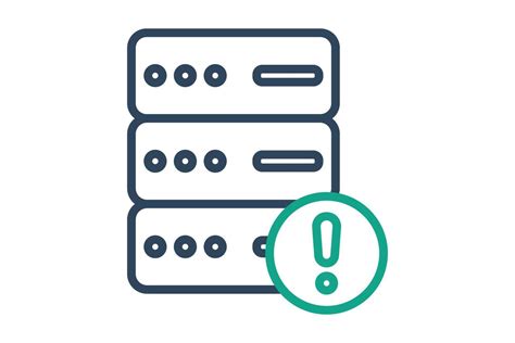 Server Error Icon Server With Exclamation Mark Icon Related To Server Error Icon Server With Exclamation Mark Icon Related To