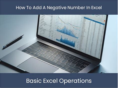 Excel Tutorial How To Add A Negative Number In Excel Excel