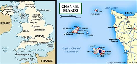 Channel Islands Map