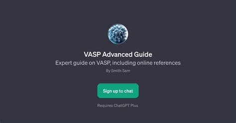 Vasp Advanced Guide Top Ai List