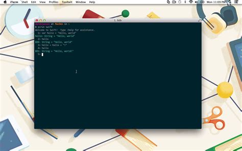 the swift programming language the repl