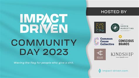 Impact Driven Day Recap — Modern Species Sustainable Impact Driven Cpg Brand Design Agency
