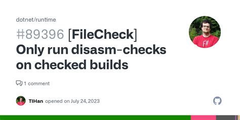 Filecheck Only Run Disasm Checks On Checked Builds · Issue 89396