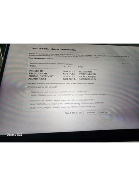 Oca Sql Certification Pdf