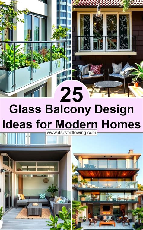 25 Glass Balcony Design Ideas For Modern Homes