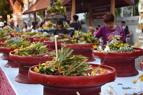 สืบสานประเพณี “ใส่ขันดอกบูชาเสาอินทขิล” ณ วัดเจดีย์หลวงวรวิหาร จ เชียงใหม่