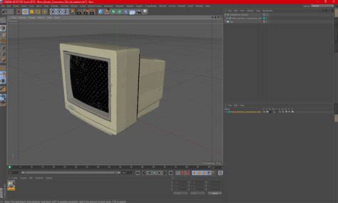 Retro Monitor Commodore Old 3d Model 49 3ds Blend C4d Fbx Max Ma Lxo Obj Free3d