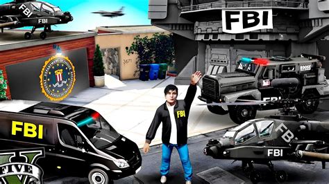 ကျွန်တော့်အိမ်မှာ ကိုယ်ပိုင် Fbi စခန်းလေးဖွင့်ခဲ့တယ် Fbi House In Gta V Smart On Live Youtube