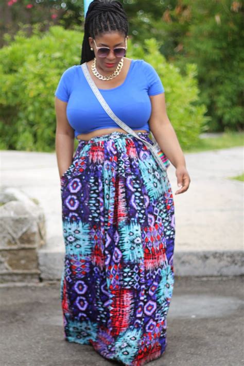 Vacation Style Crop Tops Maxi Skirts Style Chic 360