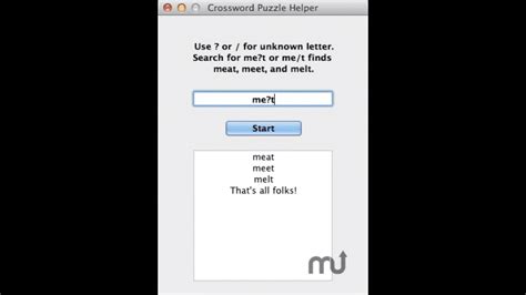 Crossword Puzzle Helper Free Clue Solver
