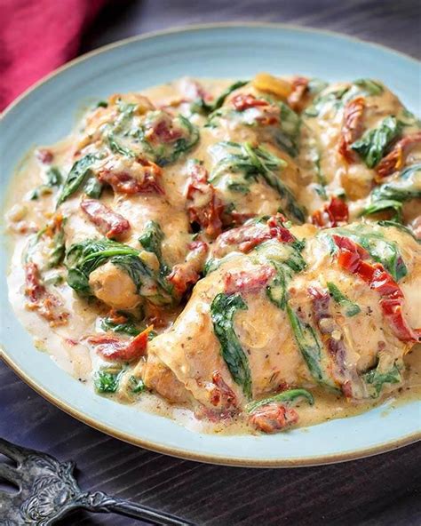 Creamy Tuscan Chicken Slow Cooker Creamy Tuscan Chicken Modern