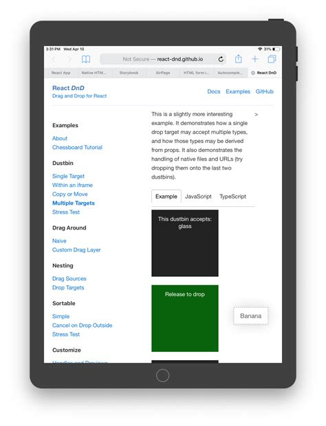 Html5 Drag Preview Is Rendering Incorrectly In Safari · Issue 1323 · React Dndreact Dnd · Github