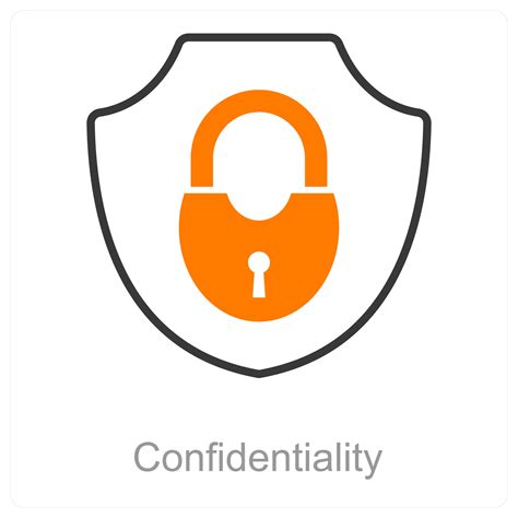 Confidentiality And Lock Icon Concept 46101381 Vector Art At Vecteezy