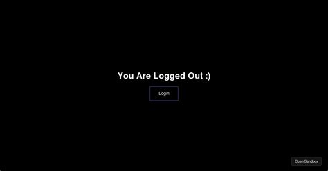 Custom Authentication Codesandbox Custom Authentication Codesandbox