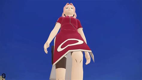 Sakuras Stroll [giantess Mmd] Youtube