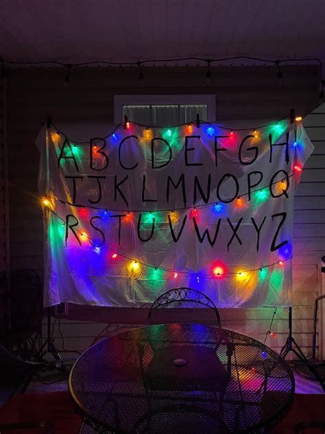 Stranger Things Abcs Halloween Decor