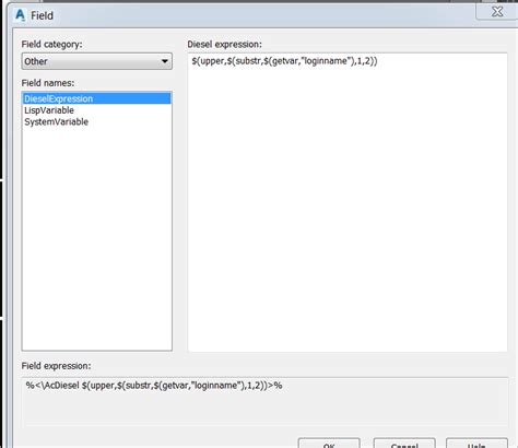 Title Block Help Please Want To Autofill The Drawn By Field With User Autodesk Community
