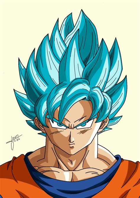 Goku Ssj Blue Artofit