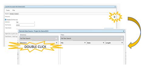 Step2 Create Project And Load Data