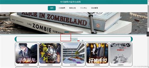 中文网络小说平台系统开题源码 Csdn博客