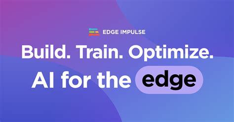 Edge Impulse The Leading Edge Ai Platform