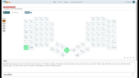 Howto Layout Editor Copy Layer Glove80community Glove80 Zmk Youtube