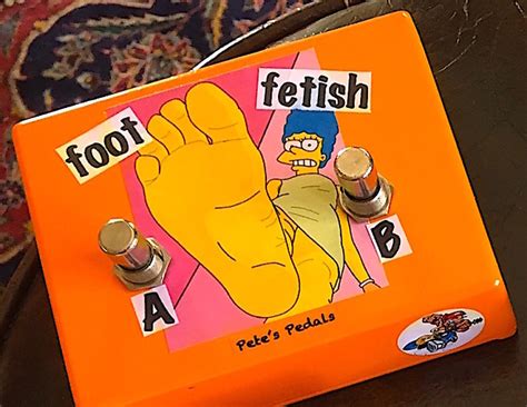 Pete S Pedals Foot Fetish Button Footswitch Marshall Reverb