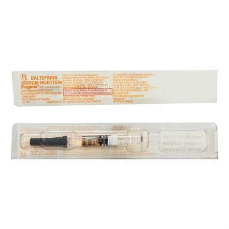 Fragmin 5000 Iu Injection At ₹ 731 Piece Dalteparin Sodium Injection In Ambala Id 2851547199388