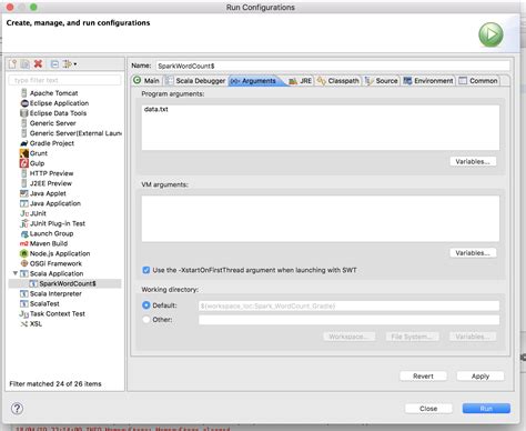 how to setup eclipse to run spark programs using gradle as build tool