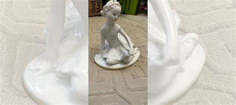 Фарфоровая статуэтка Балерина Машенька лфз купить в Москве Хобби и отдых Авито