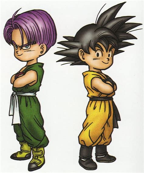 Trunks And Son Goten Dragon Ball And 1 More Drawn By Toriyamaakira