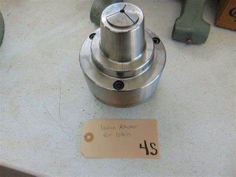 Lathe Adapter For Collets Ziemer Hilbrands Auctions