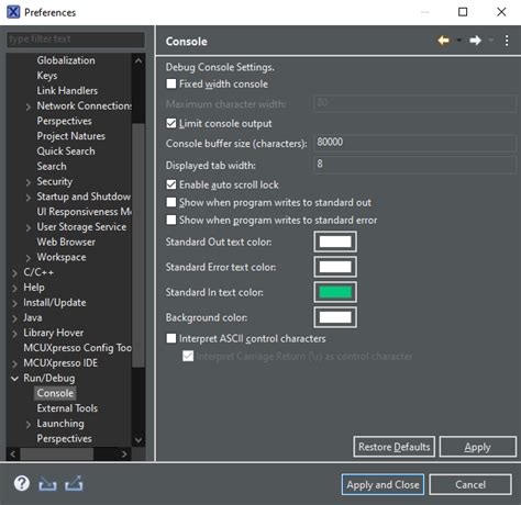 Eclipse Console Text Colors For Black Theme Hardly Readable Stack