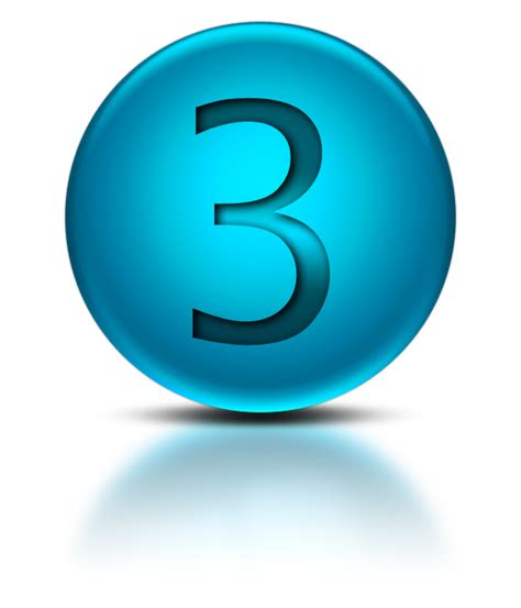 Number 3 Icon