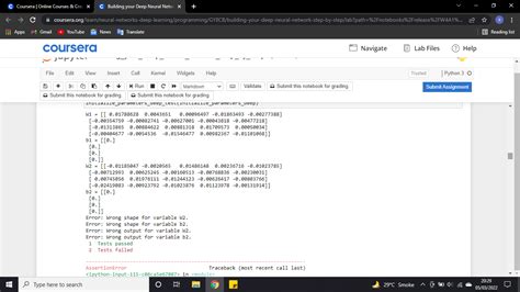 initialize parameters deep neural networks and deep learning deeplearning ai