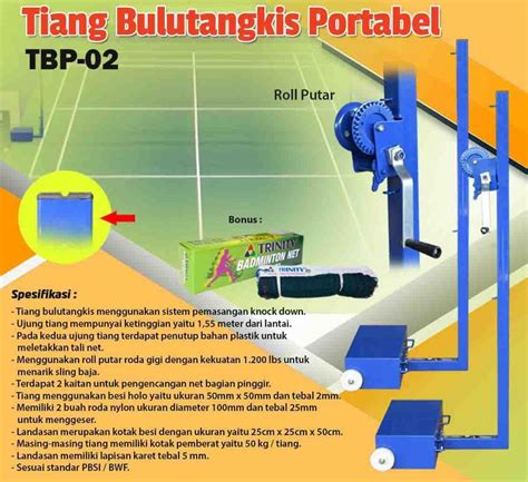 Tiang Net Bulutangkis