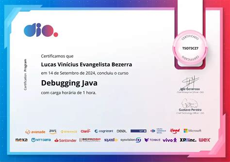 Lucas Vinícius Evangelista Bezerra On Linkedin Debugging Java