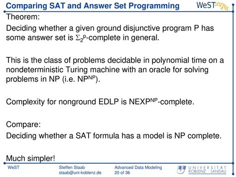 answer set programming ppt download