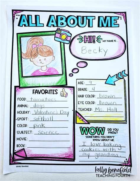 How To Make An All About Me Poster