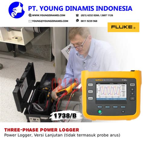 Jual Three Phase Power Logger Fluke 1738 B Jakarta Barat Can Electronic Indonesia Tokopedia
