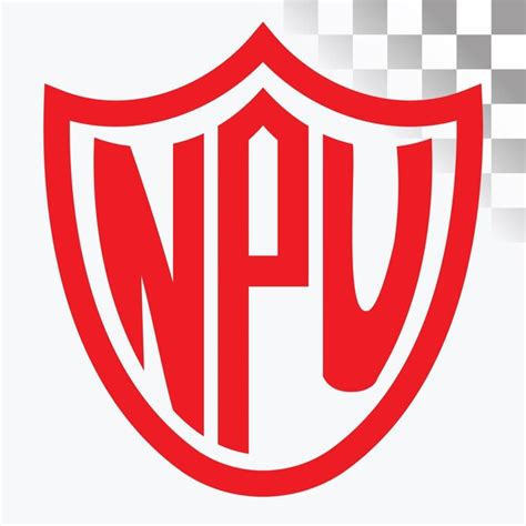 Premium Vector Npu Letter Logo Design