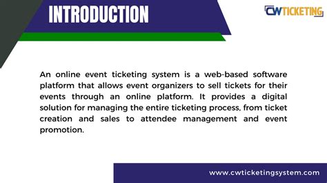 Ppt Online Event Ticketing System Powerpoint Presentation Free