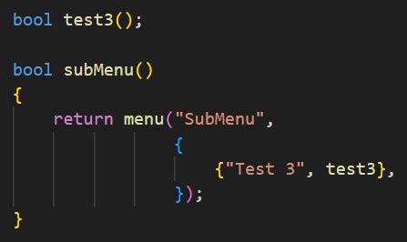 GitHub Carlw0S Menu Create And Navigate A Simple CLI Menu In C Without Thinking Too Much
