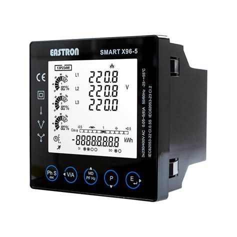 Smart X96 5h Ethernet Modbus Tcp 96x96 Panel Mounted Multi Function