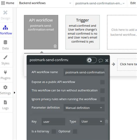 How To Verify A Users Email In The Bubble App Using Postmark
