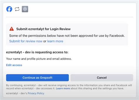 How Does This Facebook App Request Scopes Other Than Publicprofileemail When Using Facebook